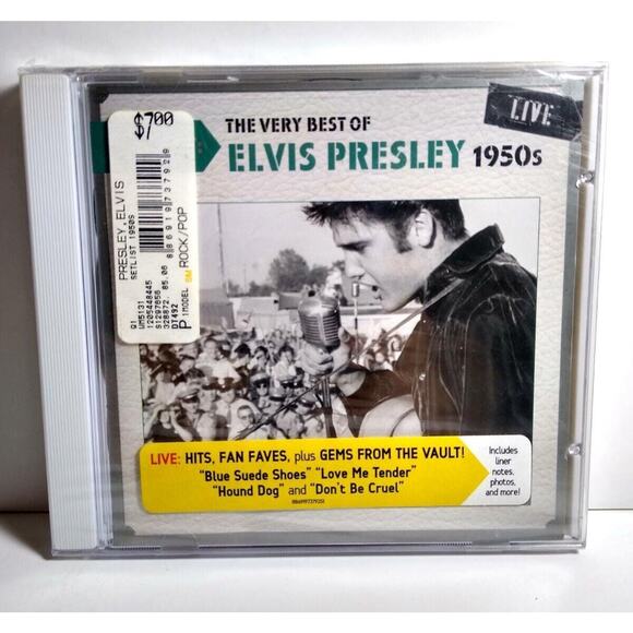Media | Setlist The Very Best Of Elvis Presley 195s Live Cd Sealed Rock ...